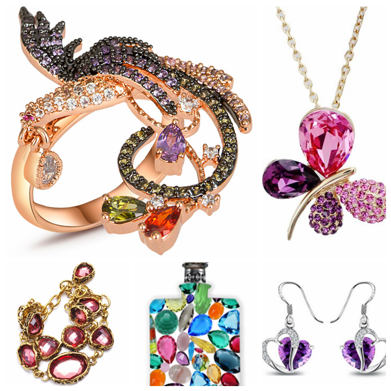 Fancy Barrel Shape Gemstones Glass Stone