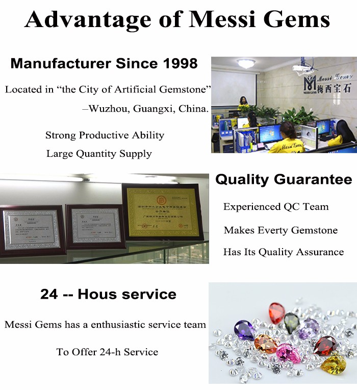 Fancy Barrel Shape Gemstones Glass Stone